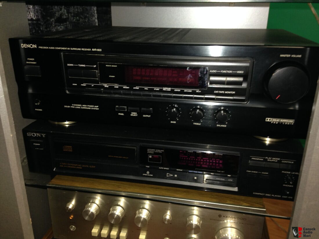 Denon AVR 800 Surround Receiver ! Dealer Ad - Canuck Audio Mart