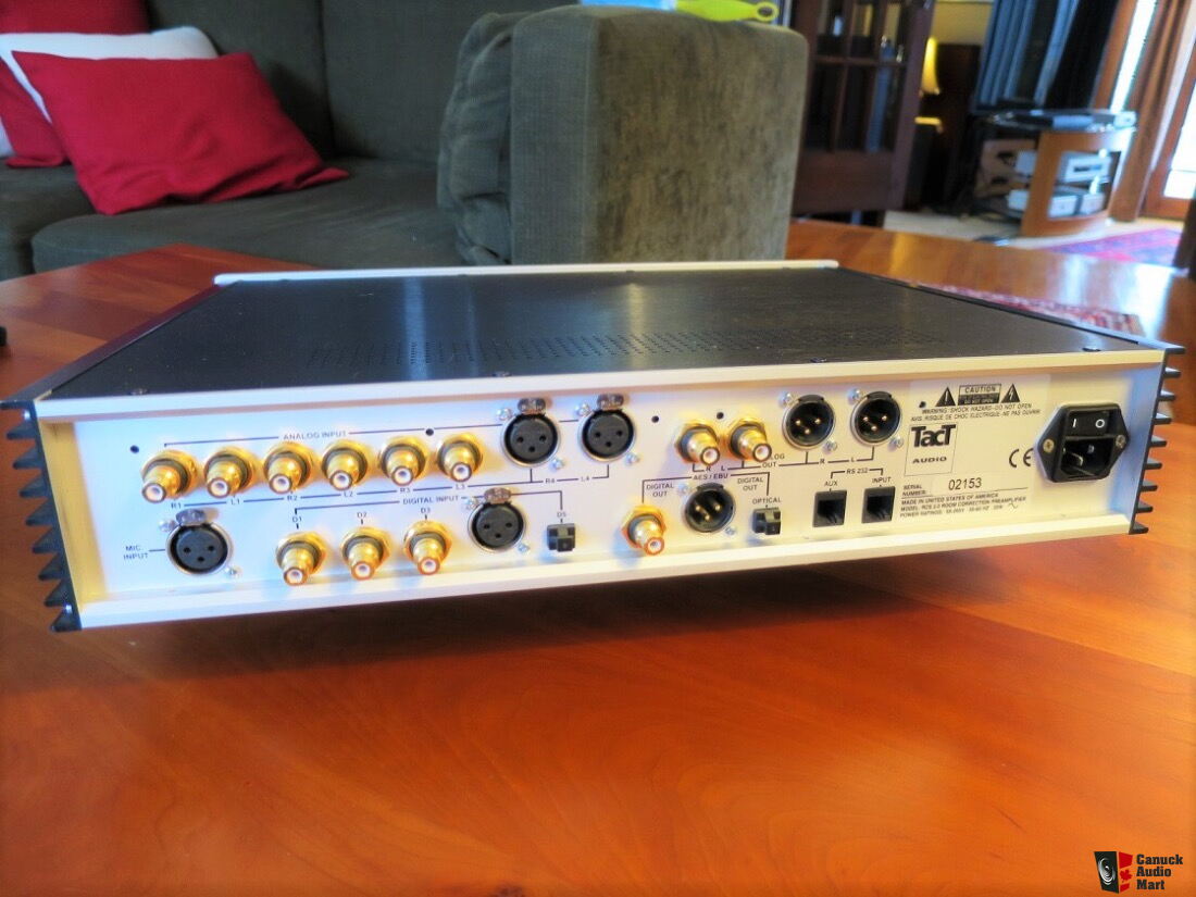 NEW PRICE ---TacT Audio RCS 2.0 Room Correction System and Preamp Photo ...