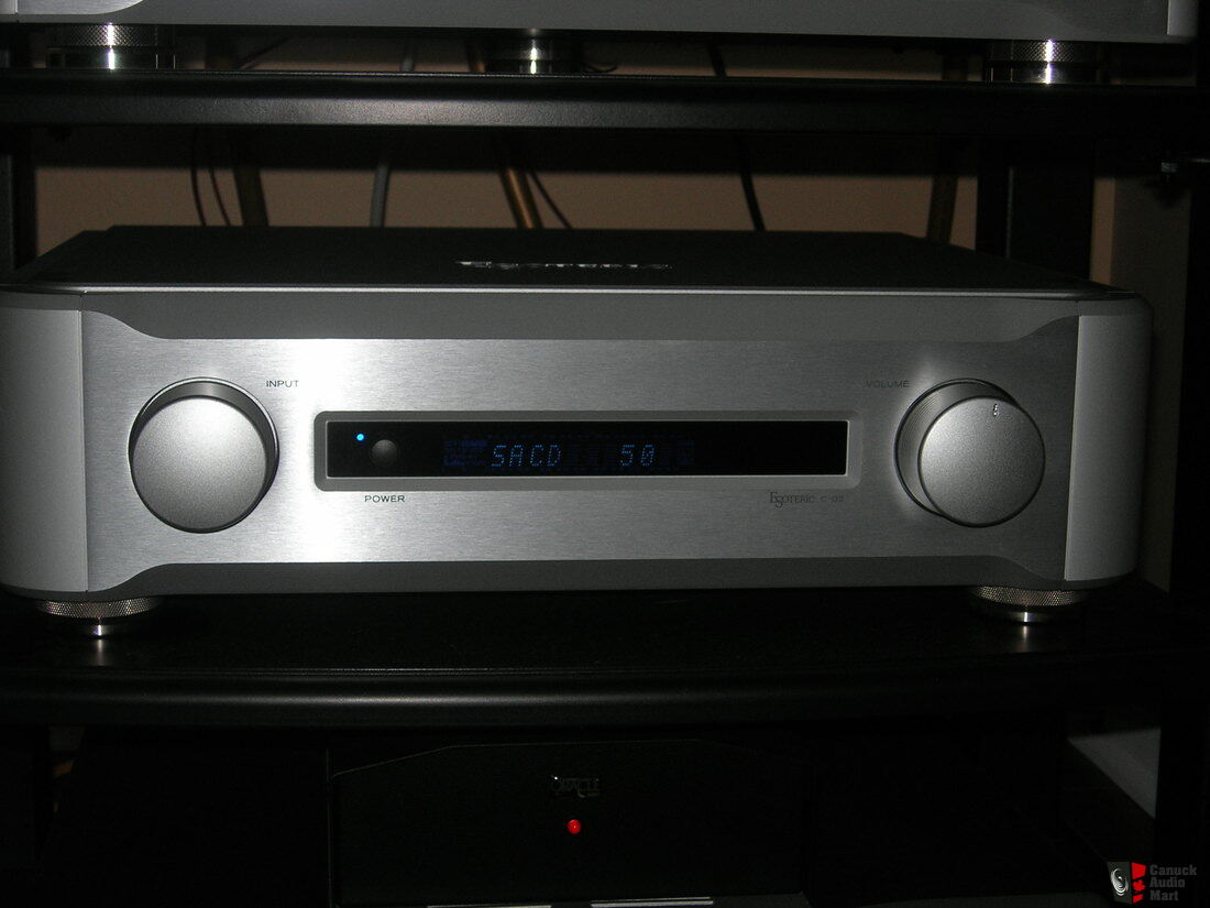 Esoteric C-03 preamplifier, shipped "SOLD, PENDING PAYMENT For Sale ...