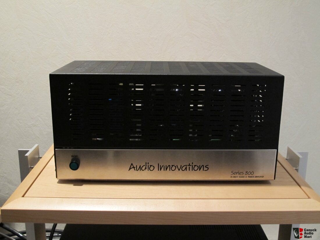 Audio Innovations 800 Class A tube power amp & matching preamp ...