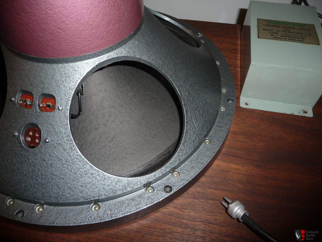 Tannoy Dual Concentric Monitor Red LSU/HF/15L Speakers Photo #1183742 ...