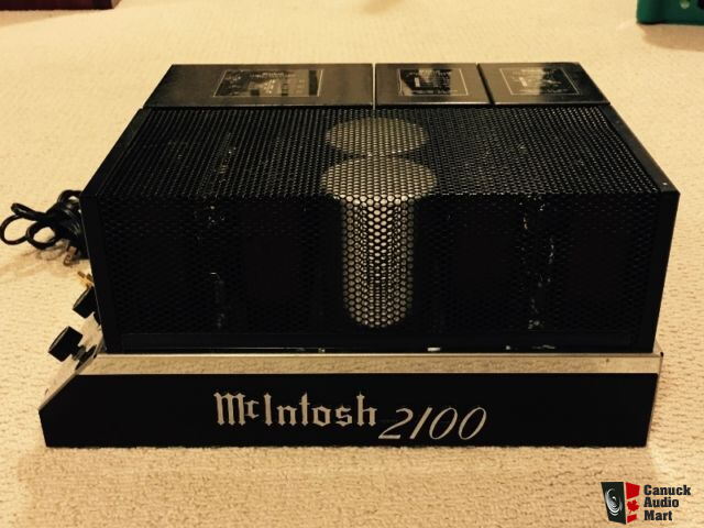 Mcintosh MC2100 Amplifier For Sale - Canuck Audio Mart
