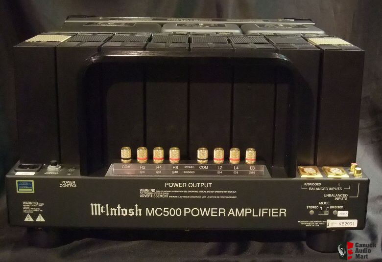 McIntosh MC500 Power Amplifier Photo #1185779 - US Audio Mart