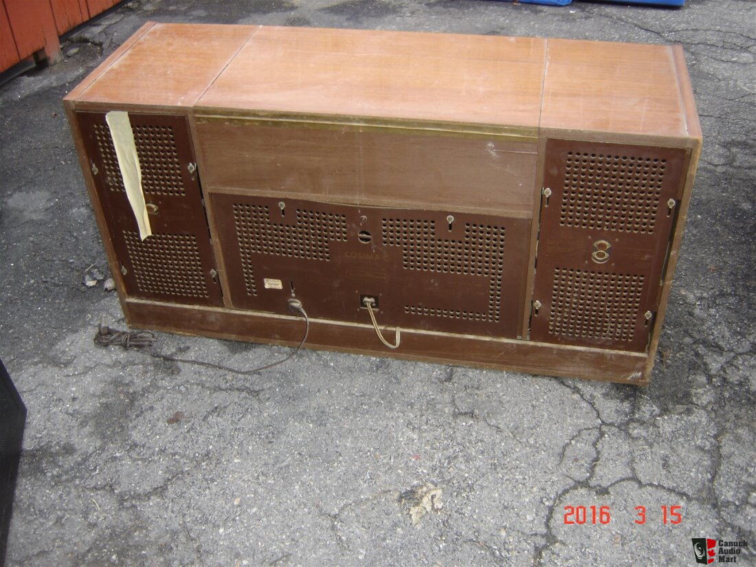 Nordmende Cosima-C Stereo Console - 7 Tube - works Photo #1186385 - US ...