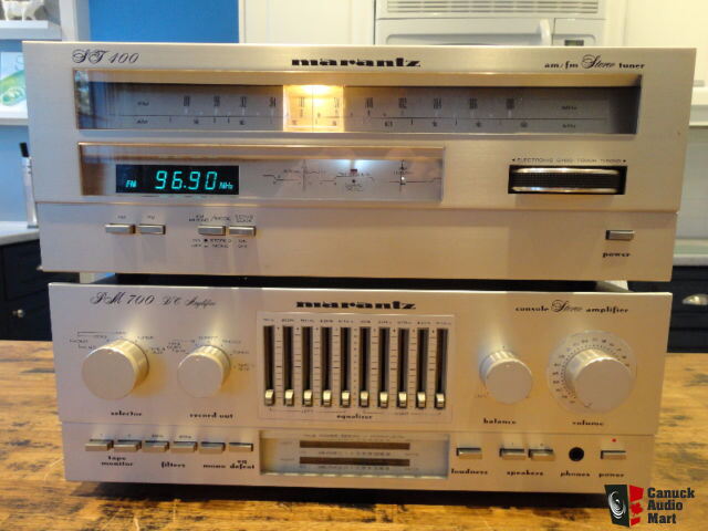 Vintage Marantz PM700 Amp ST400 Tuner Photo #1187212 - US Audio Mart