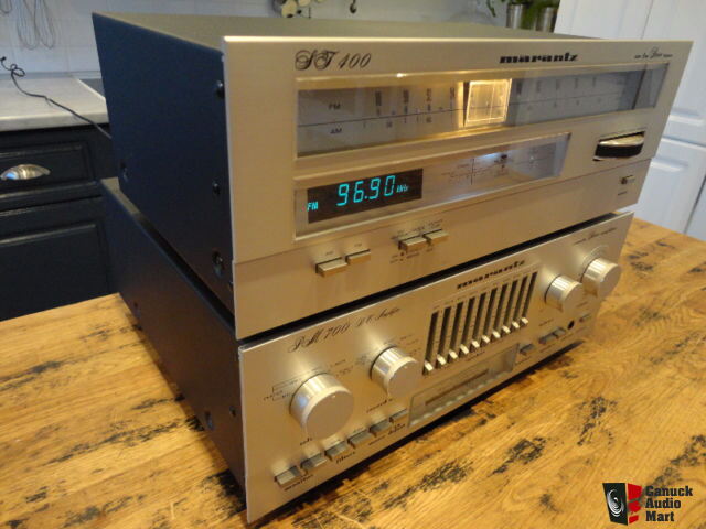 Vintage Marantz PM700 Amp ST400 Tuner Photo #1187207 - US Audio Mart