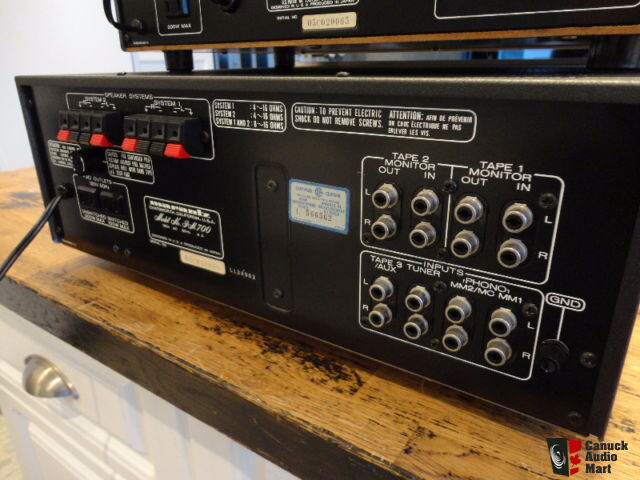 Vintage Marantz PM700 Amp ST400 Tuner Photo #1187212 - US Audio Mart