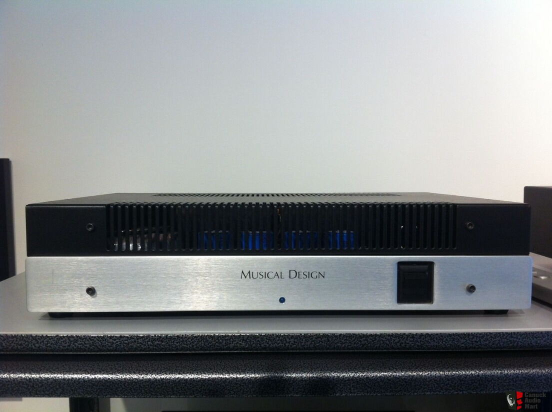 Musical Design D-75B Platinum Power Amplifier Photo #1192372 - Canuck ...