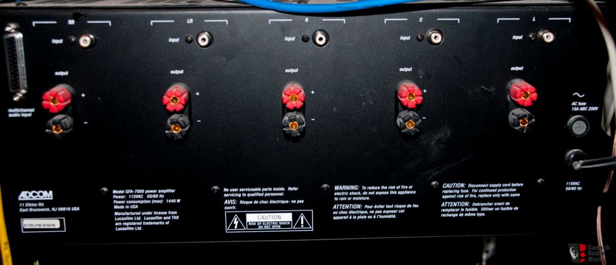 Adcom GFA 7000 THX amplifier Photo #1195046 - Canuck Audio Mart