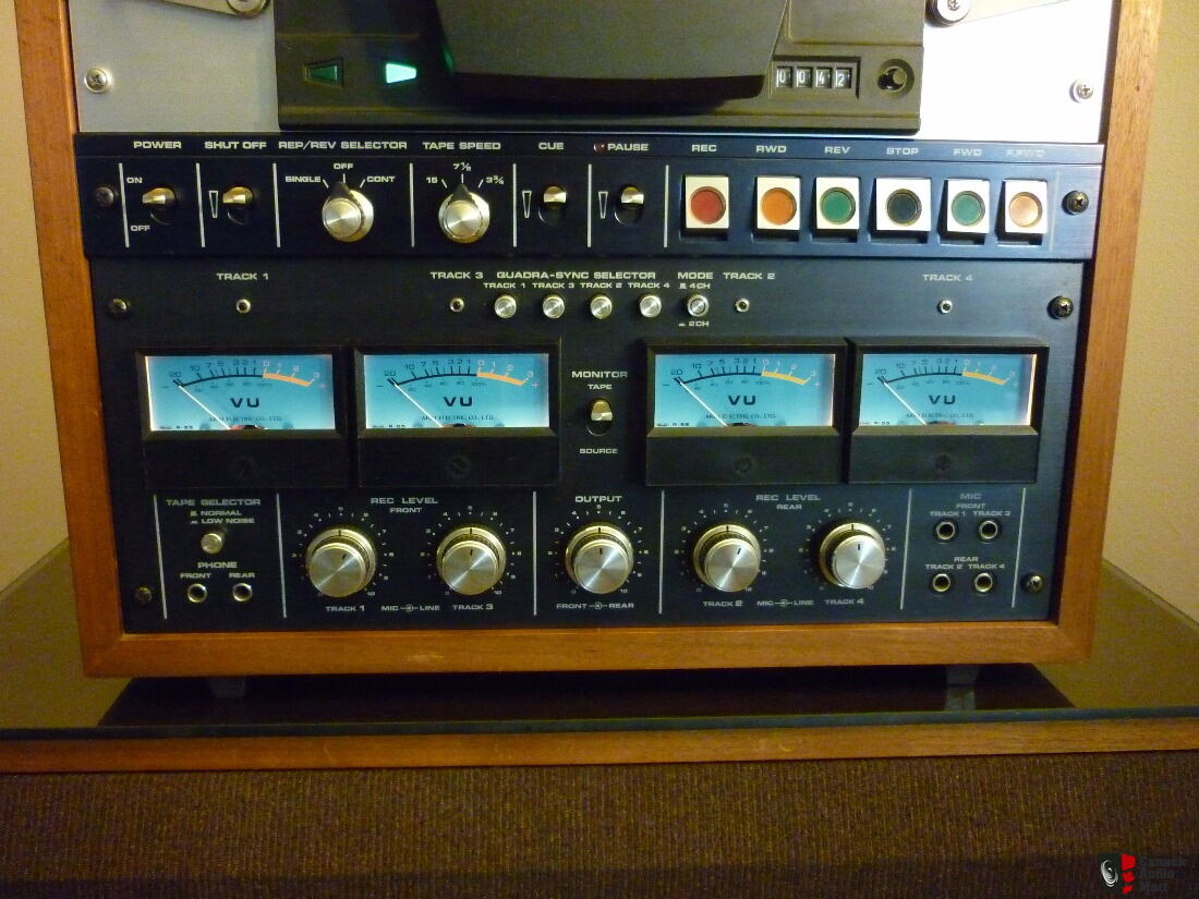 Ultra Rare Top of Line *AKAI GX-400D SS*Professional Quad R2R Photo ...