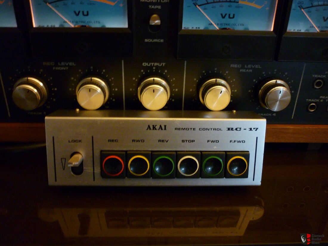 Ultra Rare Top of Line *AKAI GX-400D SS*Professional Quad R2R Photo ...
