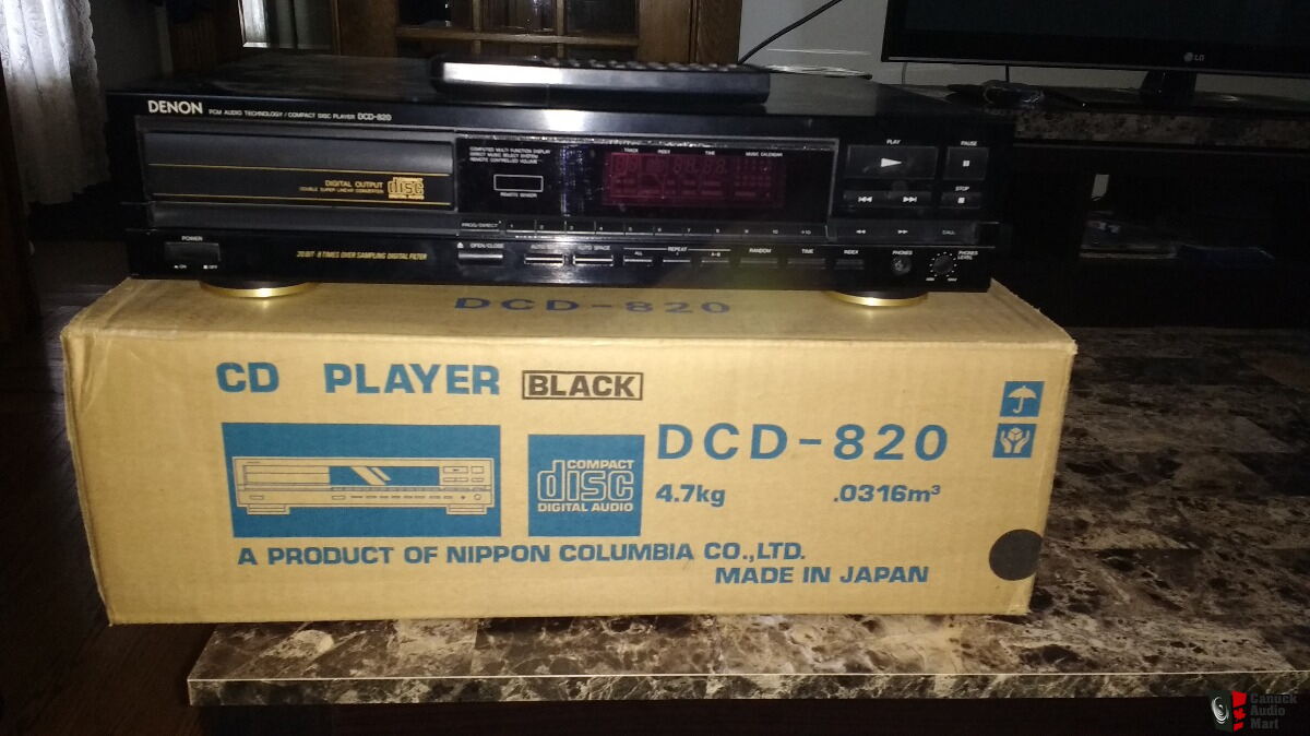 Denon DCD 820 CD Player For Sale - Canuck Audio Mart