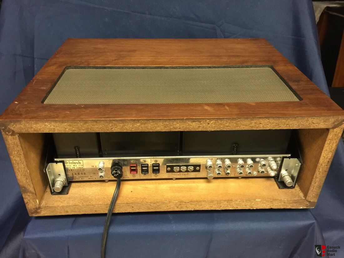 Vintage McIntosh MX114 TUNER, Preamp Photo #1201602 - Canuck Audio Mart