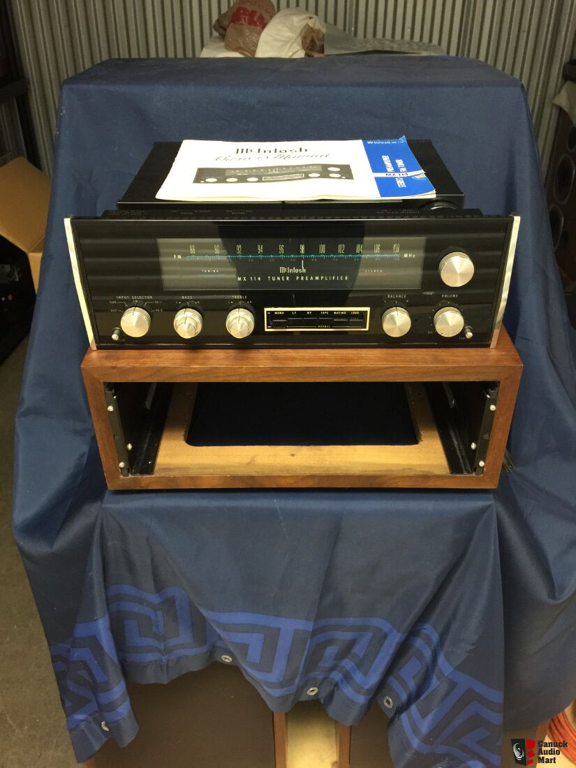 Vintage McIntosh MX114 TUNER, Preamp Photo #1201613 - Aussie Audio Mart