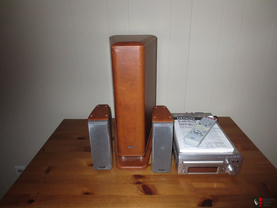 Denon D-M51DVS Amazing High Quality Mini System With Sats and Active ...