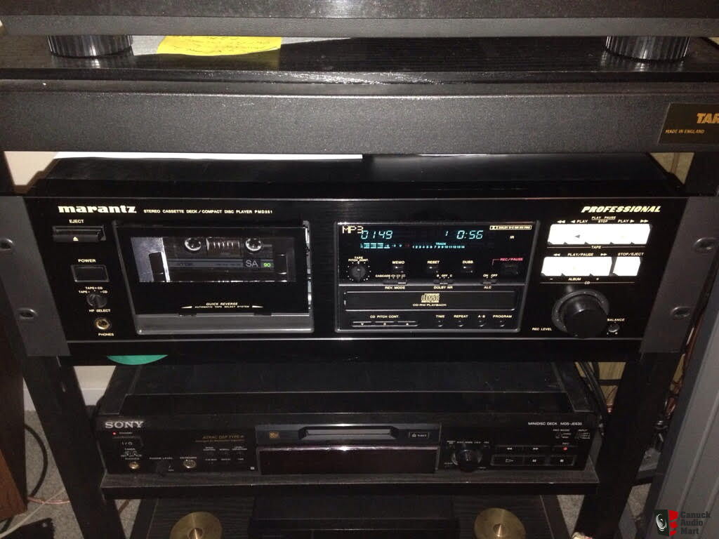 Marantz PMD 351 Stereo cassette deck/Cd Player Photo #1203356 - US ...