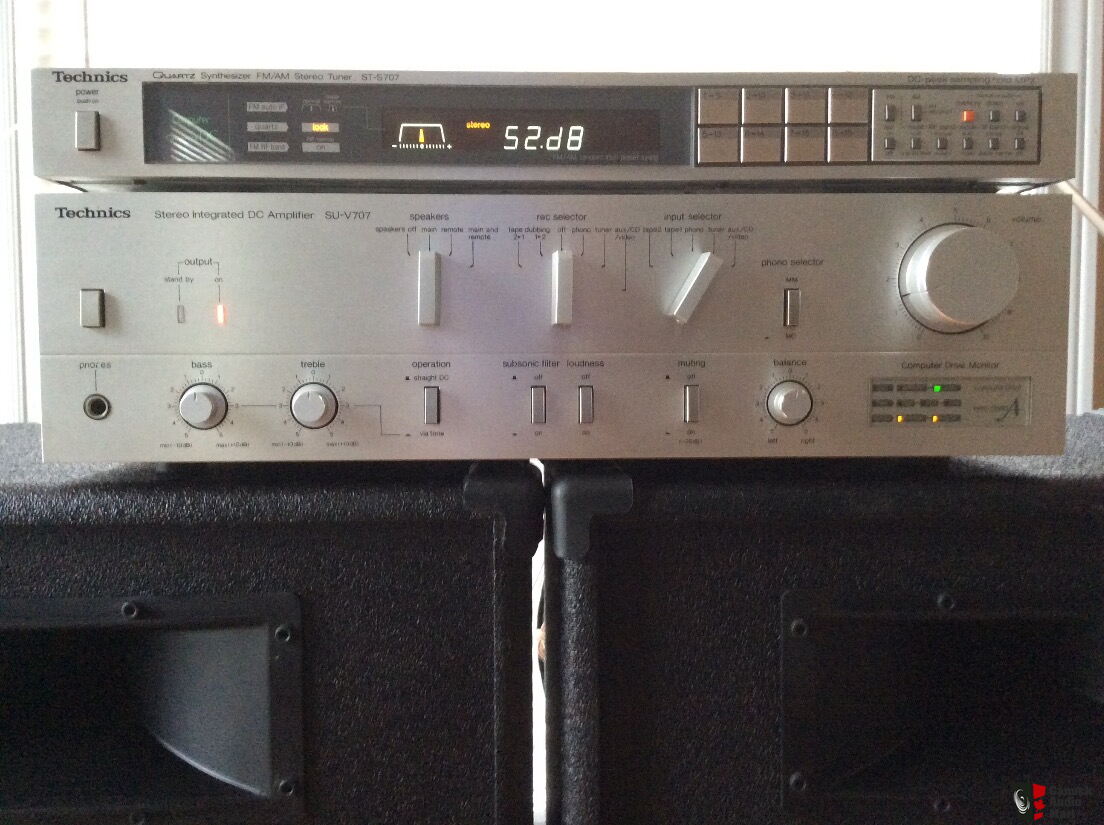 Technics SU-V707, ST-S707, SL-P2, RS-B49R Photo #1203413 - US Audio Mart
