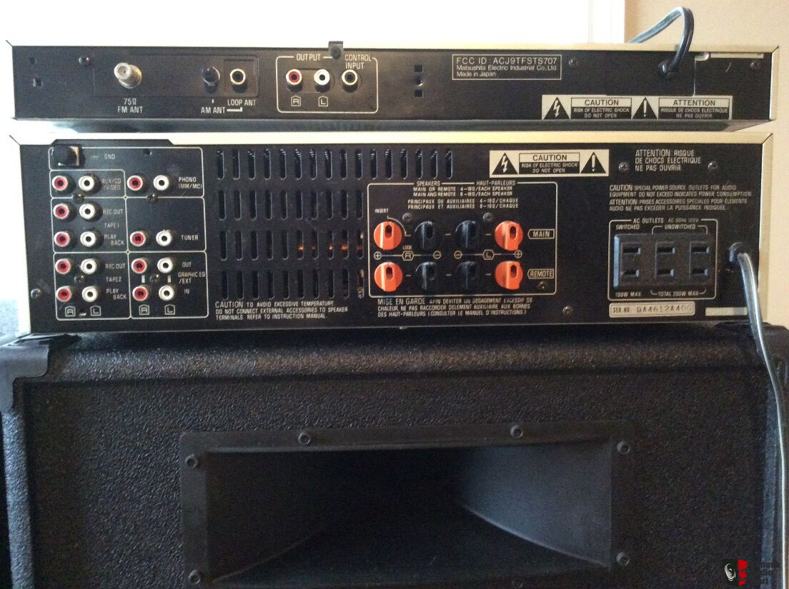 Technics SU-V707, ST-S707, SL-P2, RS-B49R Photo #1203413 - US Audio Mart
