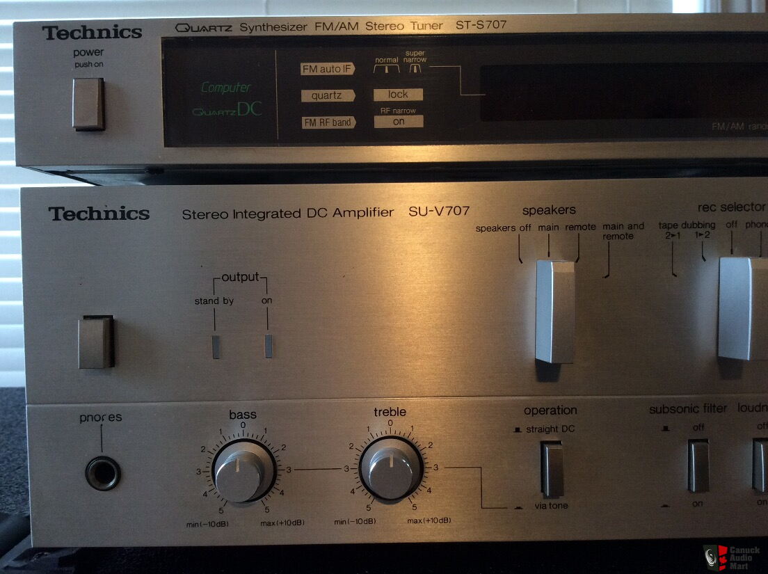 Technics SU-V707, ST-S707, SL-P2, RS-B49R Photo #1203413 - US Audio Mart
