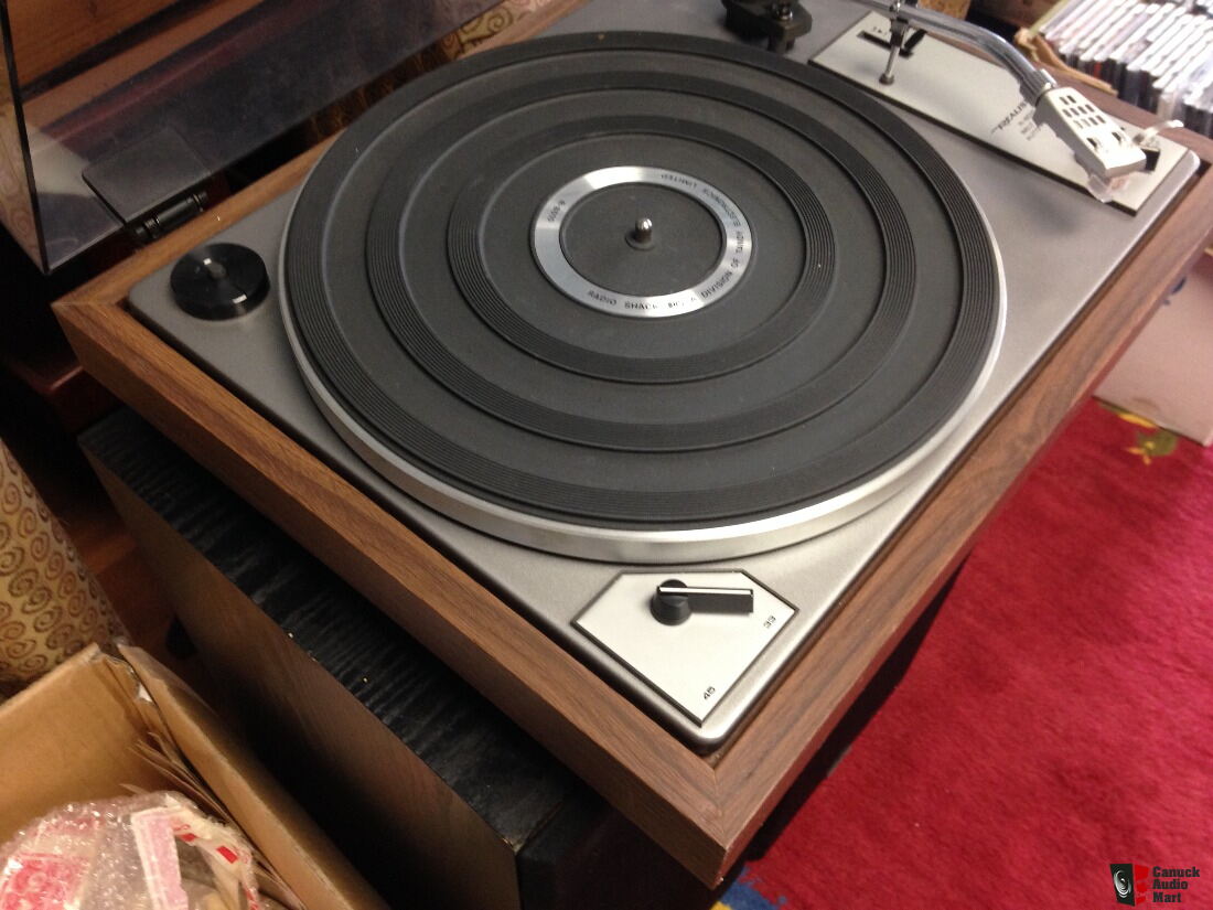 Realistic R 8010 Turntable - New Belt and cartridge ! Photo #1204506 ...