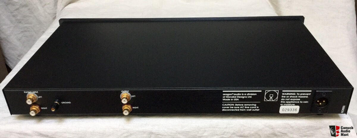 Aragon 47K - Class A Phono Preamp w/External Power Supply Photo ...
