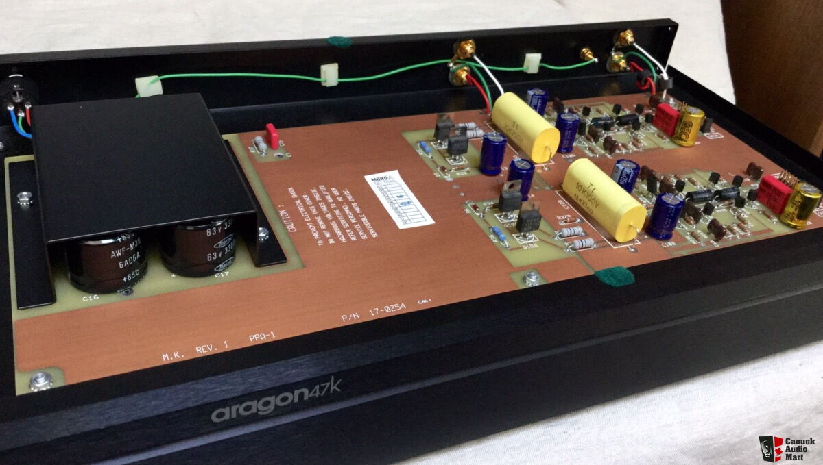 Aragon 47K - Class A Phono Preamp w/External Power Supply Photo ...
