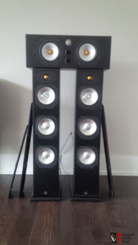 Monitor Audio Silver S8 floorstanders & Silver 12i Center channel ...