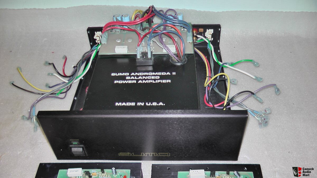 SUMO ANDROMEDA II Balanced Differential Power Amp 200@8 350@4 Photo ...