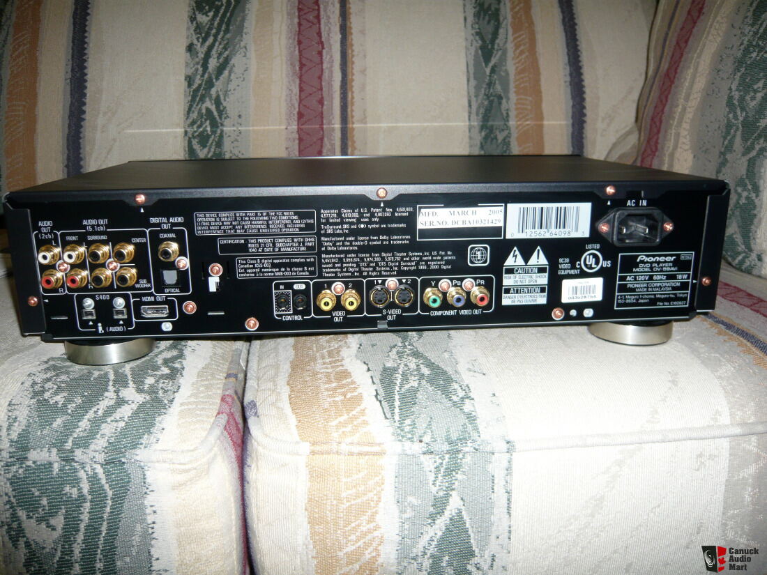 Pioneer Elite DV-59AVI Universal DVD/SACD Player Photo #1217375 - US ...