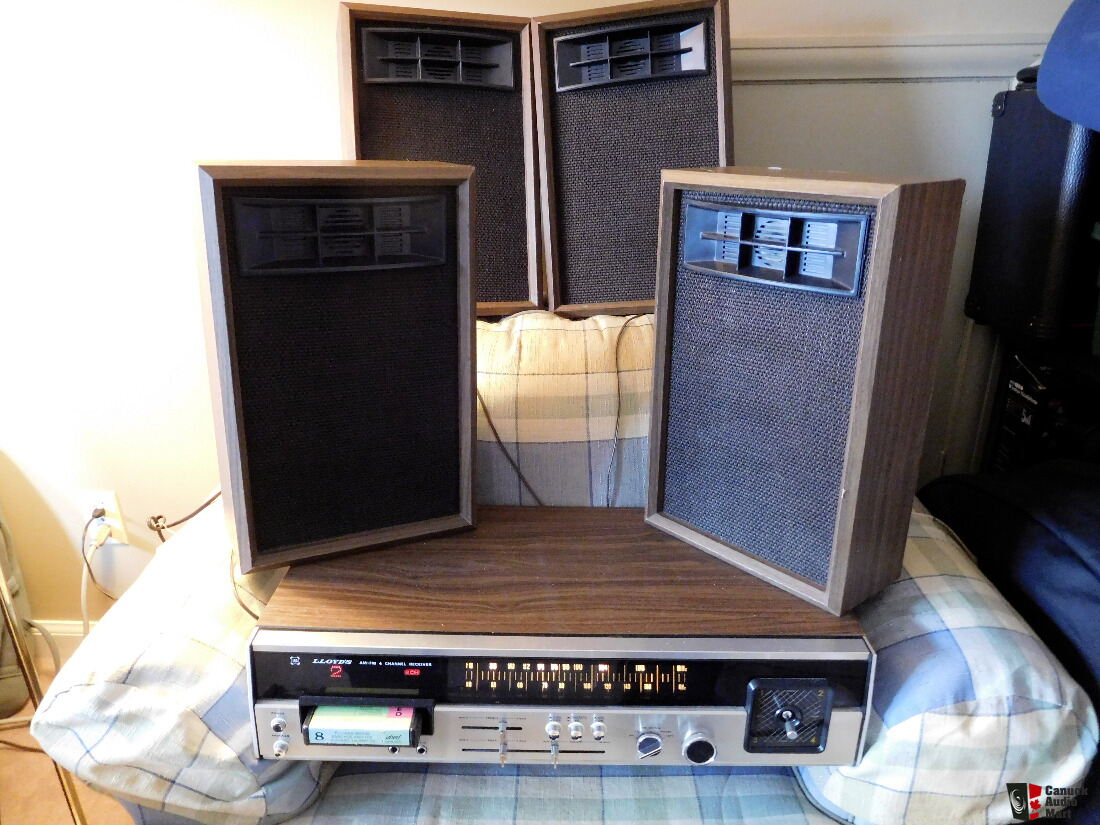 Vintage QUAD 8 Track Stereo. Near MINT!!! Photo #1218938 - Canuck Audio ...