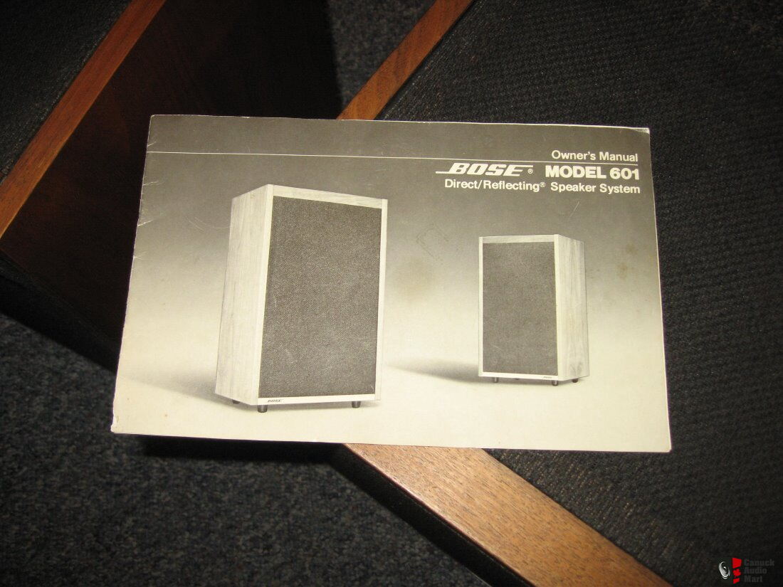 Vintage Bose 601 Speakers- All New Surrounds on Drivers Photo #1219885 ...