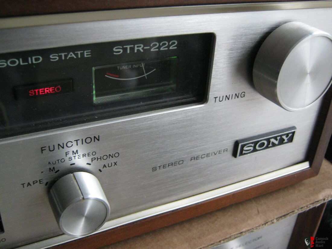 Vintage Sony STR-222 Receiver "As-Is Photo #1220478 - Aussie Audio Mart