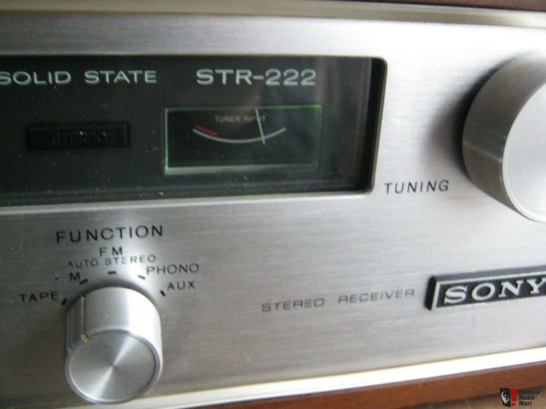 Vintage Sony STR-222 Receiver "As-Is Photo #1220476 - Canuck Audio Mart