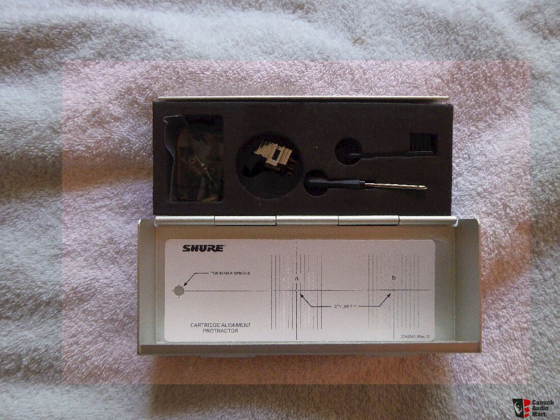 Shure V15 Type III w. protractor, screws, screwdriver,brush and case ...