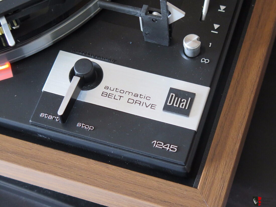 Dual 1245 Vintage Automatic Belt Driven Turntable Record Player Photo ...