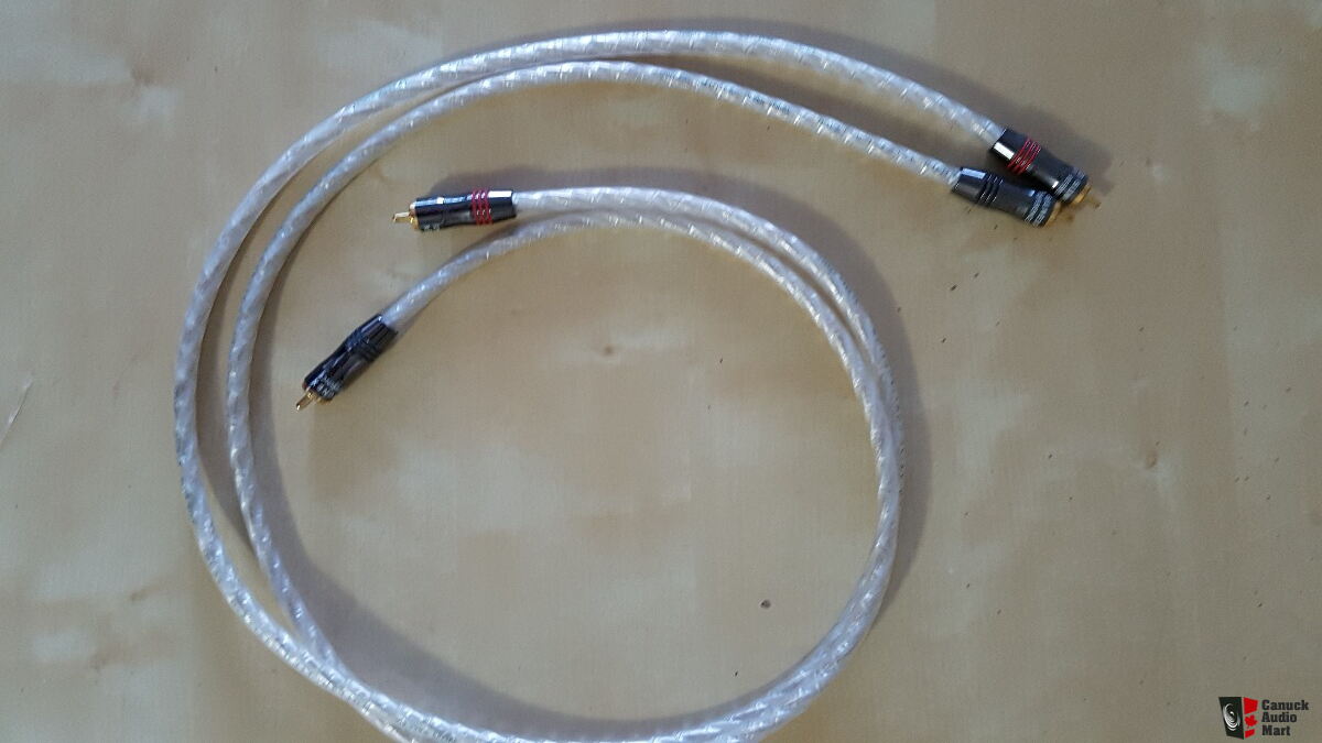 QED Qunex Reference Silver Spiral interconnect cables Photo #1224181 ...