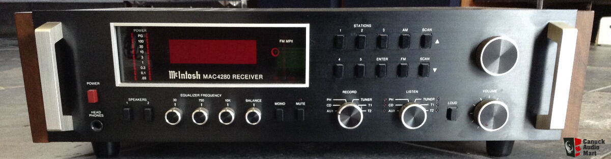 McIntosh MAC 4280 Receiver. Rare Photo #1224222 - US Audio Mart