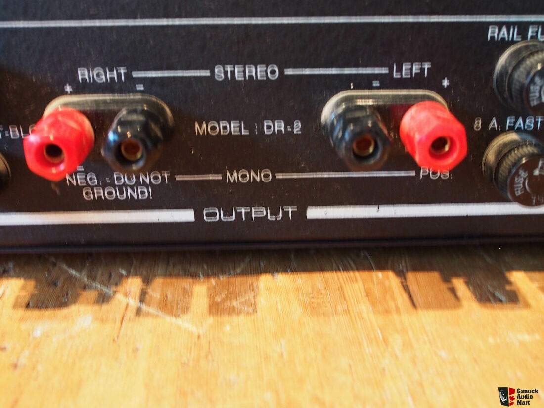 RARE amp classé audio DR-2 Photo #1224267 - Canuck Audio Mart