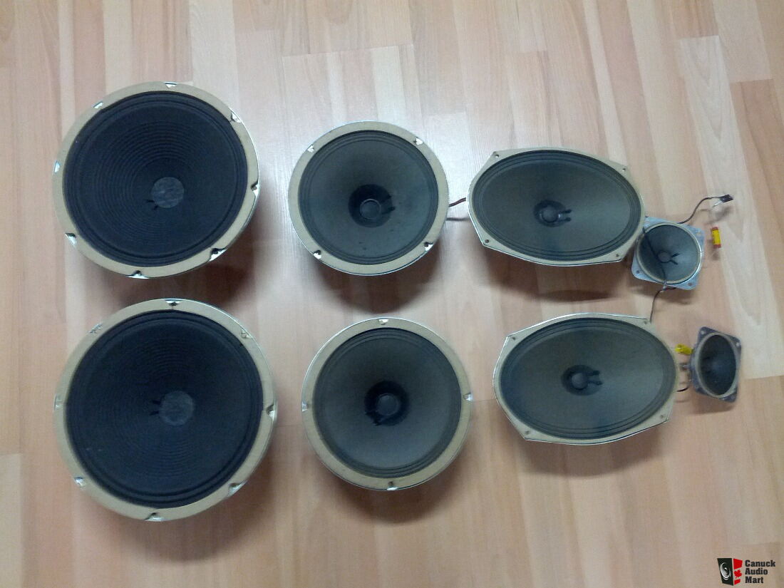 Spring Cleaning - Vintage Paper Cone Drivers - High Efficiency ...