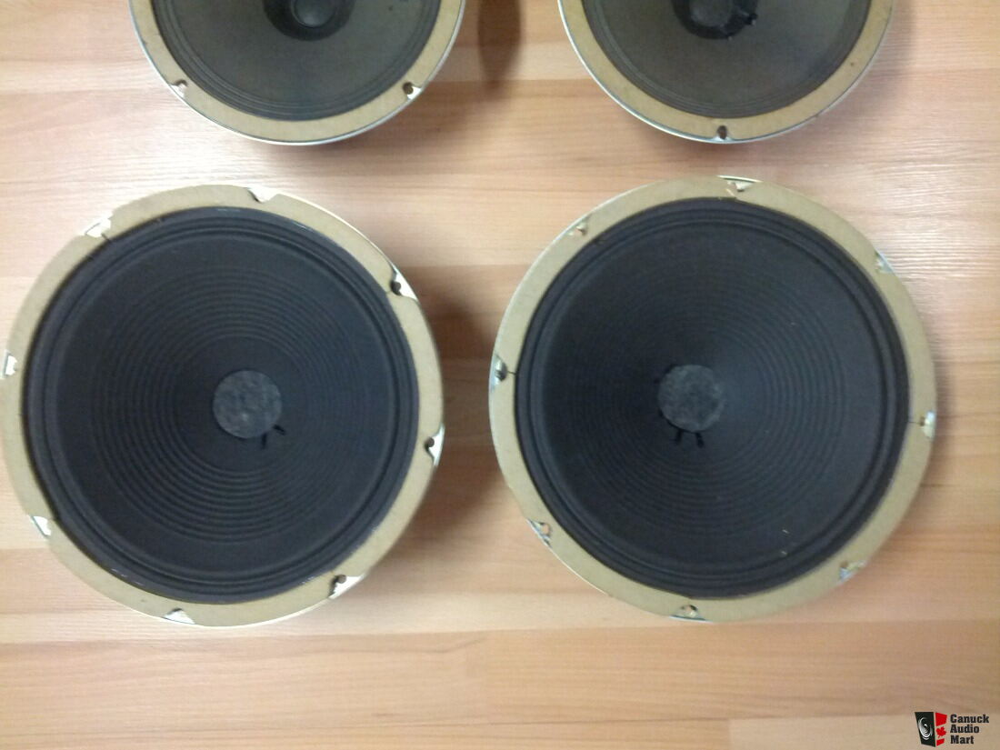 Spring Cleaning - Vintage Paper Cone Drivers - High Efficiency ...