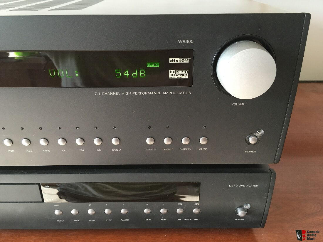 Arcam DV79 CD/DVD-Audio Player with HDMI & AVR300 Receiver **Very good ...