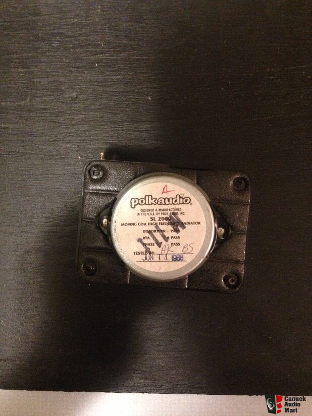 POLK SL 2000 tweeter Photo #1229872 - UK Audio Mart