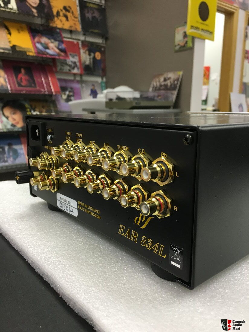 Deluxe CHROME Version EAR 834L Tube Pre ( Brand New ) opened box item ...