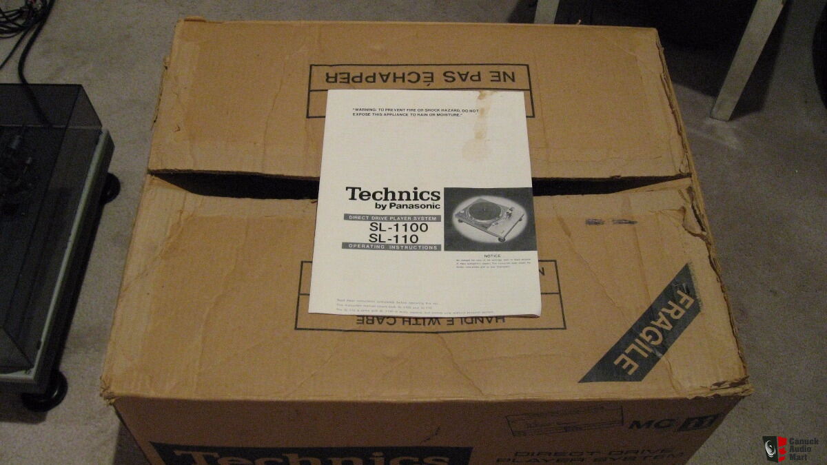 Technics SL-110 Direct Drive Turntable Photo #1239149 - UK Audio Mart