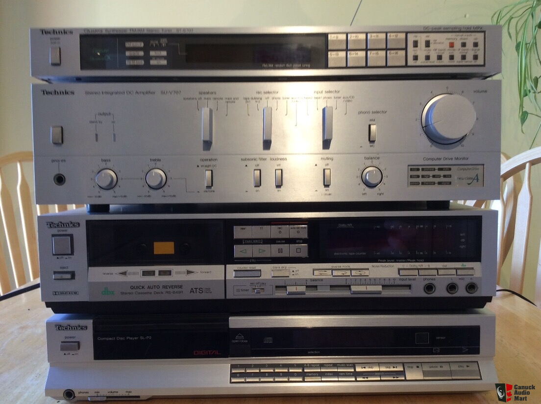 Technics SU-V707, ST-S707, SL-P2, RS-B49R Photo #1203413 - US Audio Mart