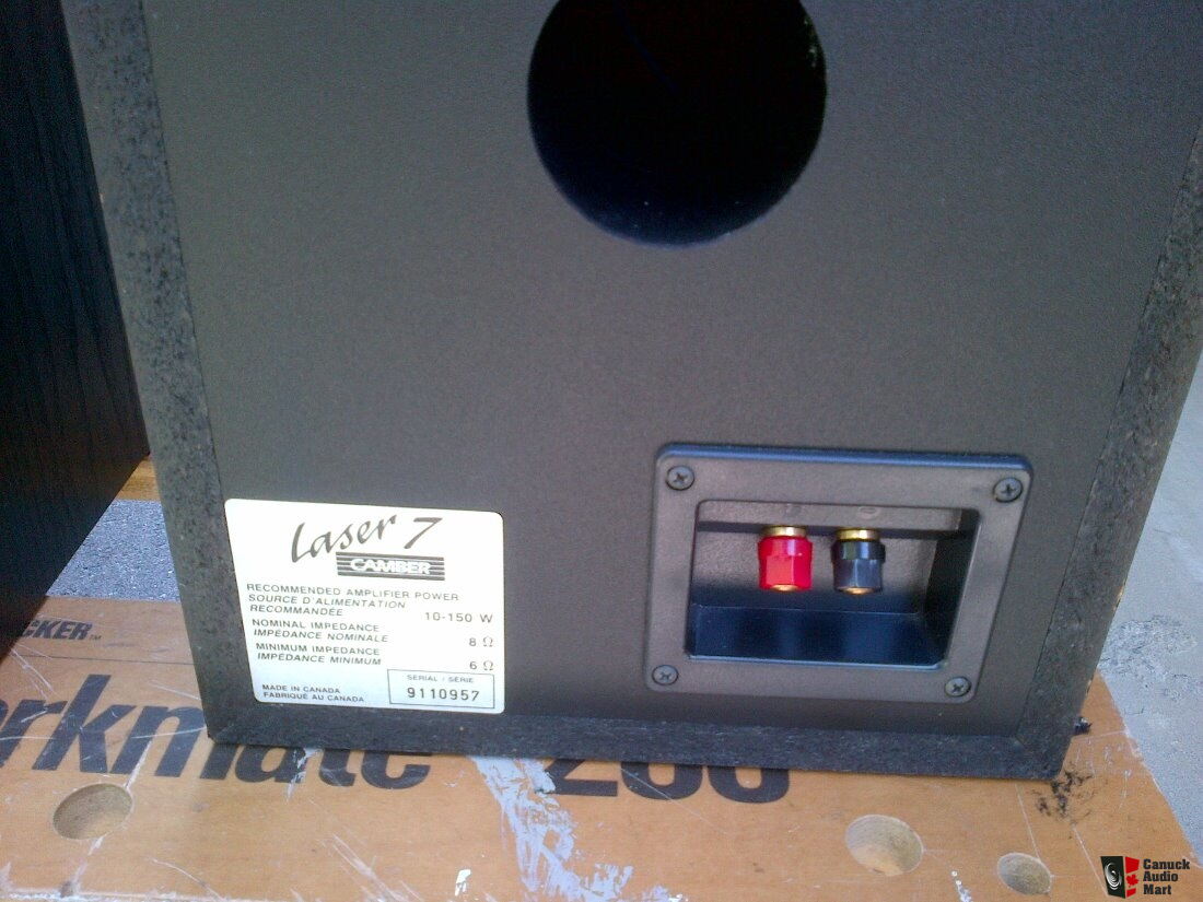 Camber Laser 7 Speakers Photo #1249016 - Canuck Audio Mart