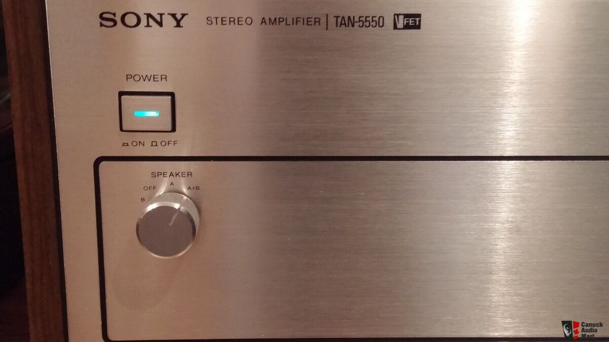 SONY TAN-5550 STEREO Amplifier V-FET Photo #1249043 - UK Audio Mart