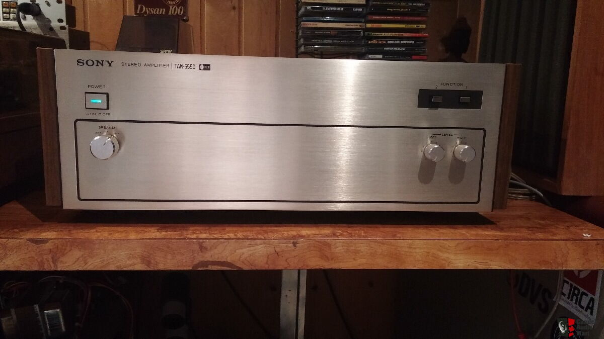 SONY TAN-5550 STEREO Amplifier V-FET Photo #1249043 - UK Audio Mart