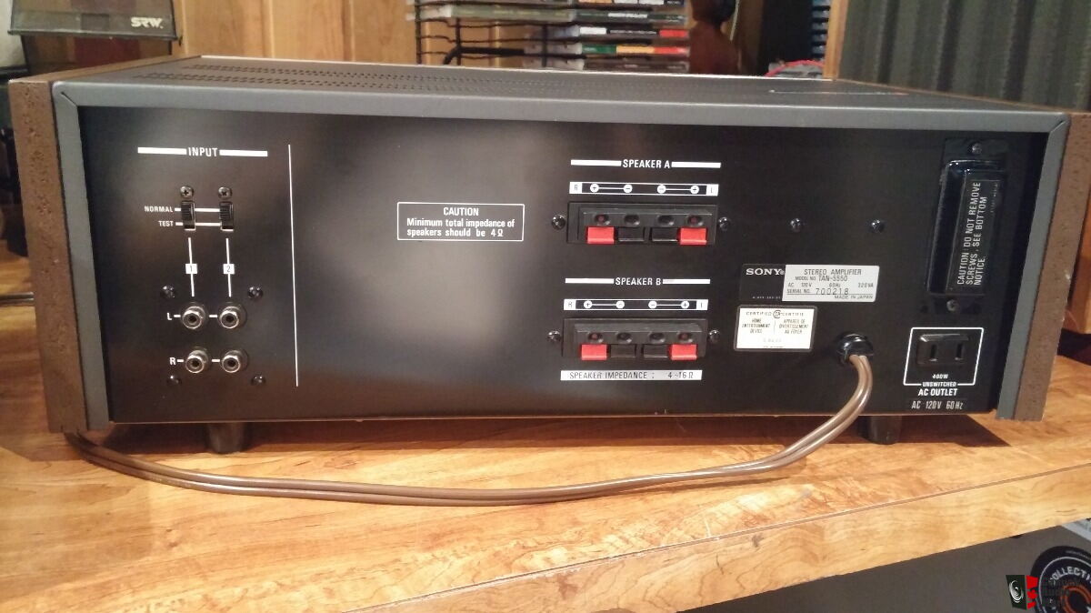 SONY TAN-5550 STEREO Amplifier V-FET Photo #1249043 - UK Audio Mart