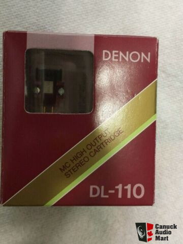 Denon DL-110 High Output Moving Coil Phono Cartridge Photo #1249649 ...